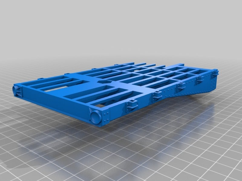 Free STL file PRR F-22 Flatcar・3D printing template to download・Cults