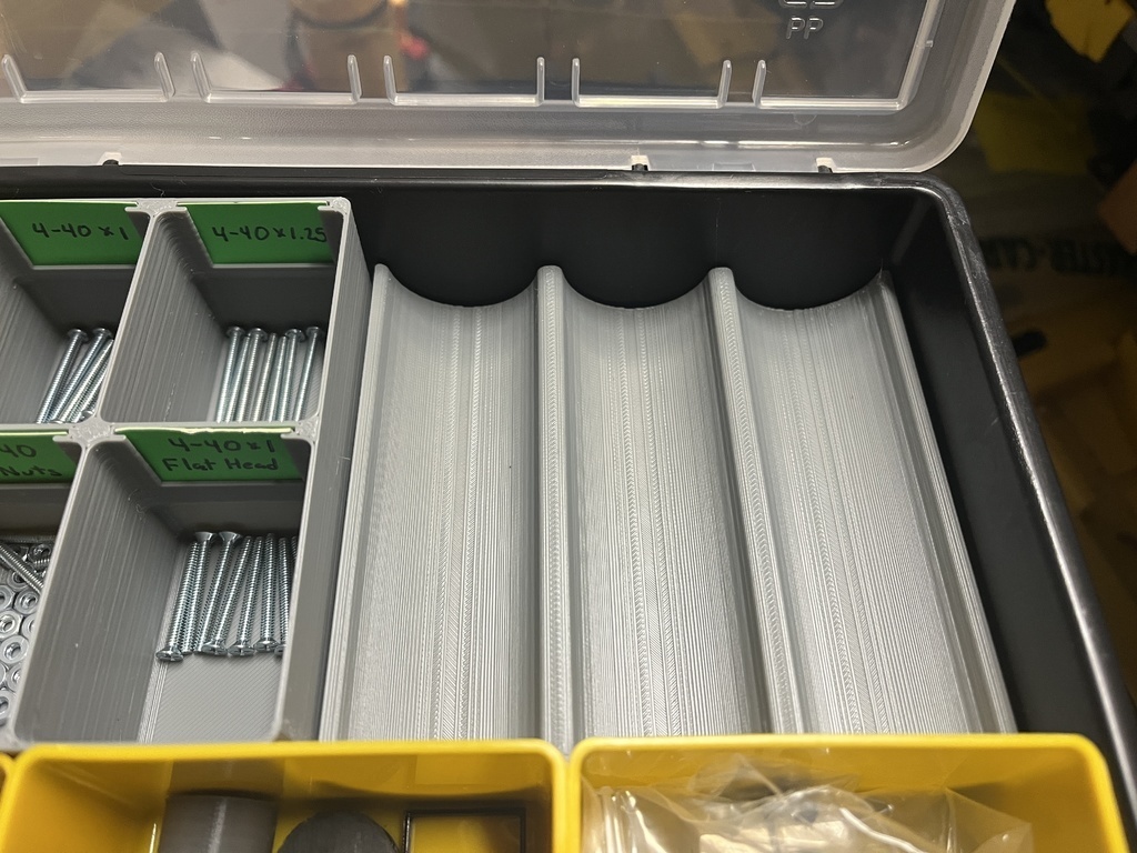 Free 3D file Parts Bins for Harbor Freight Storage Cases 🏢・3D print ...