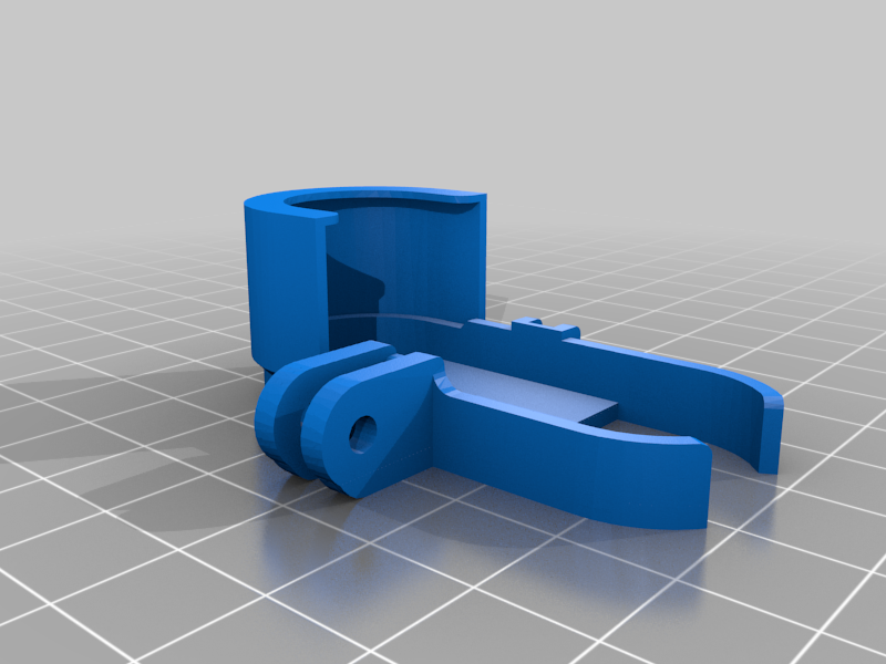 Free STL file runcam thumb gopro mount・3D print model to download・Cults