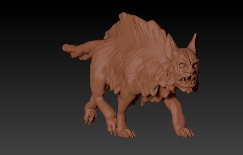 Free STL file Yeth Hound・Object to download and to 3D print・Cults