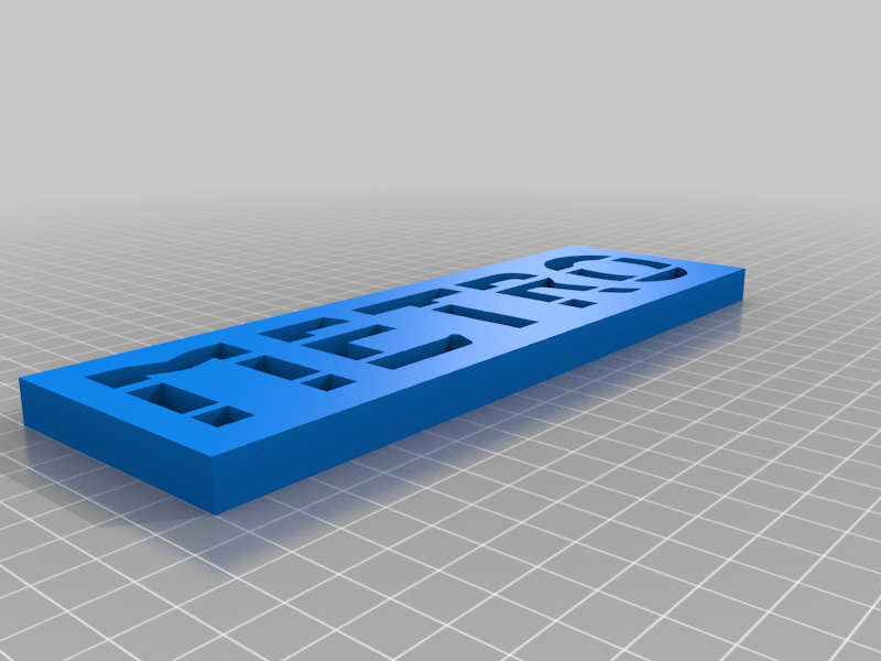 Free 3D file Paris Metro Train Sign 🚇・3D printer design to download・Cults