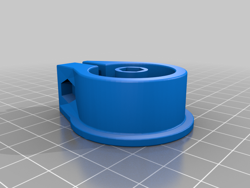Free STL file Hang Glider Control Bar Clamps for wheels・3D printable ...