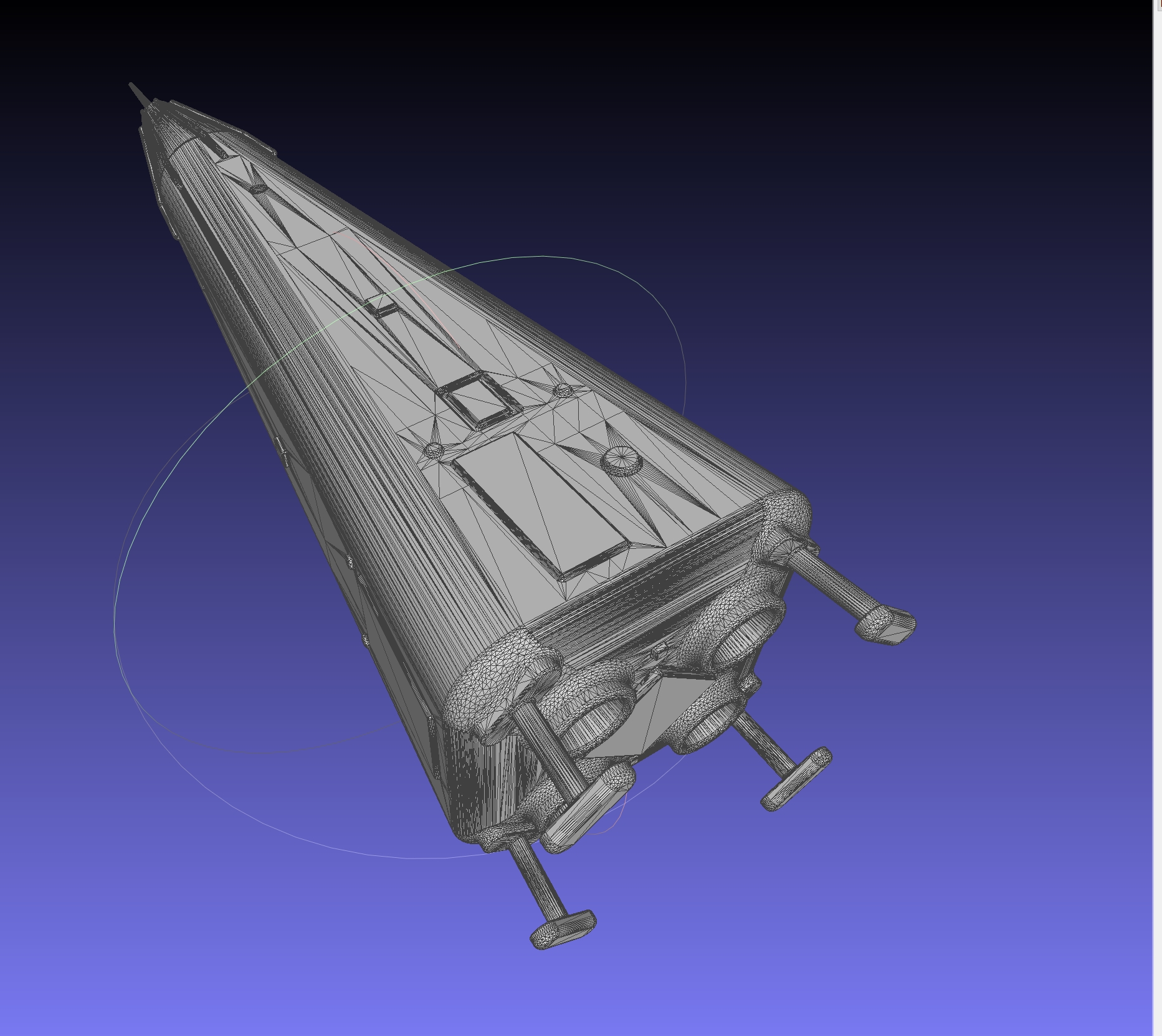 Archivo STL Miniatura imprimible Delta Clipper MD DC-X 🎨・Objeto ...