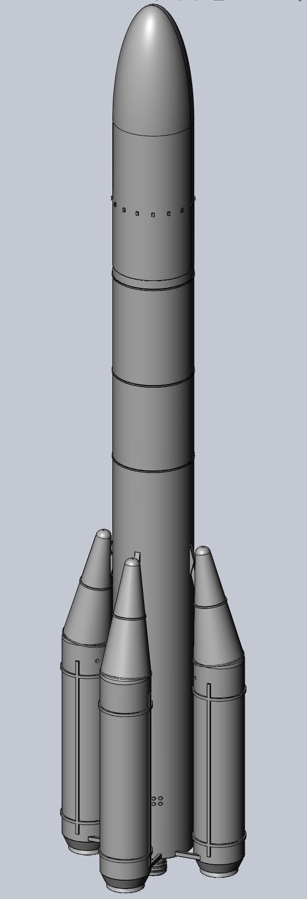 STL file Ariane 6 Rocket - Detail Printable Scale Model 🚀・3D print ...
