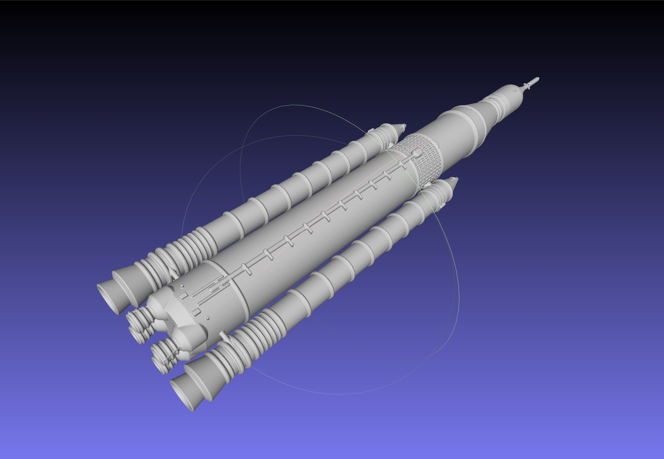 STL file NASA SLS Block 1 Printable Rocket Model 🚀・3D print object to ...