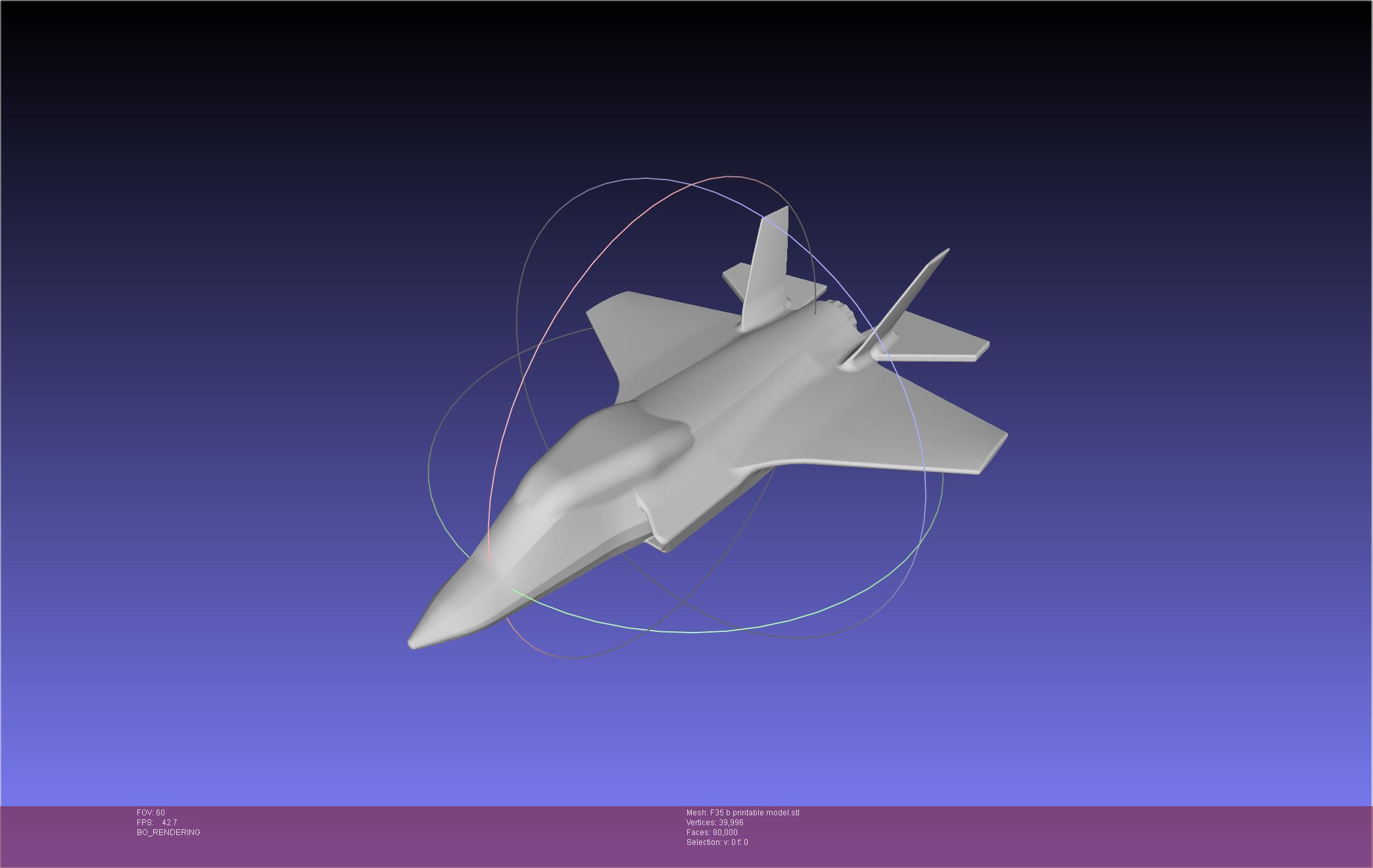 STL file F-35C Basic Printable Miniature 🛩️・Model to download and 3D ...
