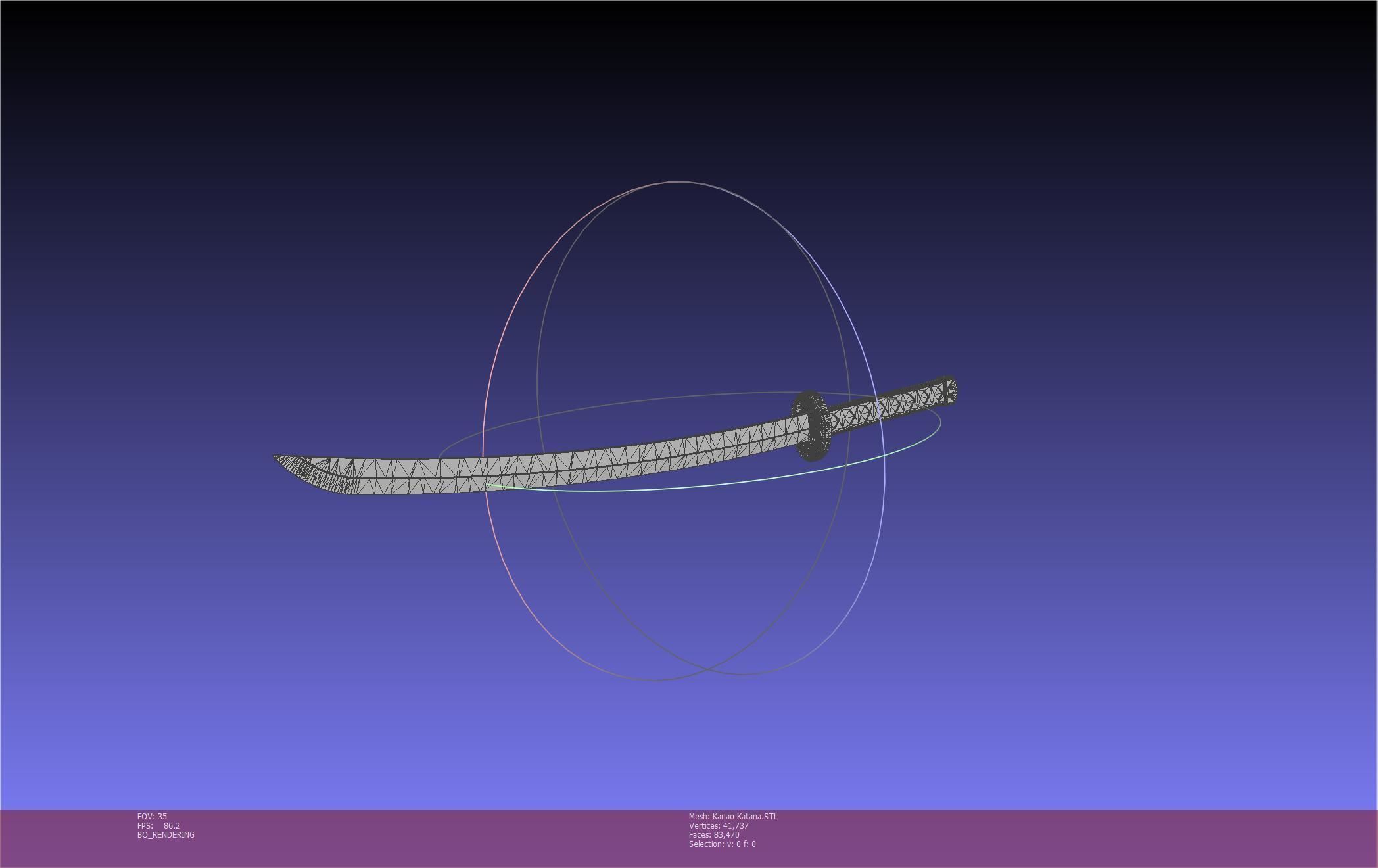 STL file Demon Slayer Kanao Katana 🔫・Design to download and 3D print・Cults
