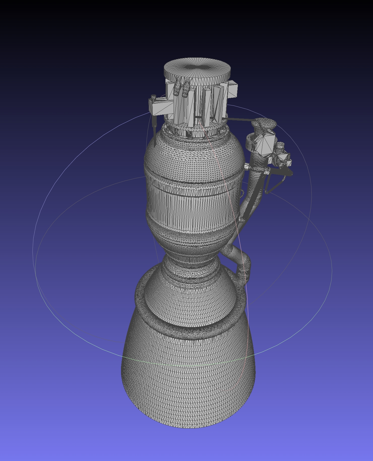 Fichier STL Space-X Merlin 1D Rocket Engine Printable Desk (en anglais) 🚀・Modèle à télécharger ...