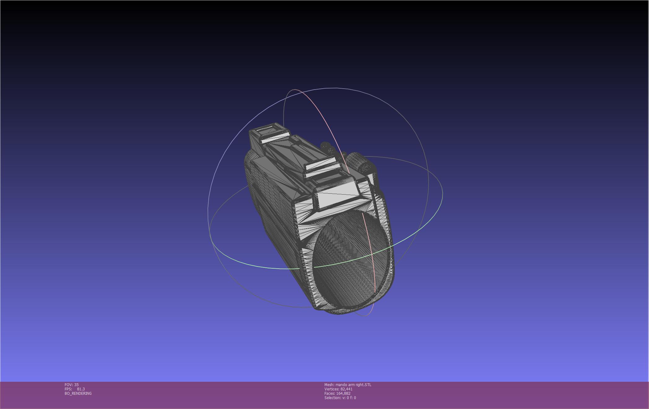 STL file Star Wars Mandalorian Beskar Armor Right Arm ⭐・Model to ...