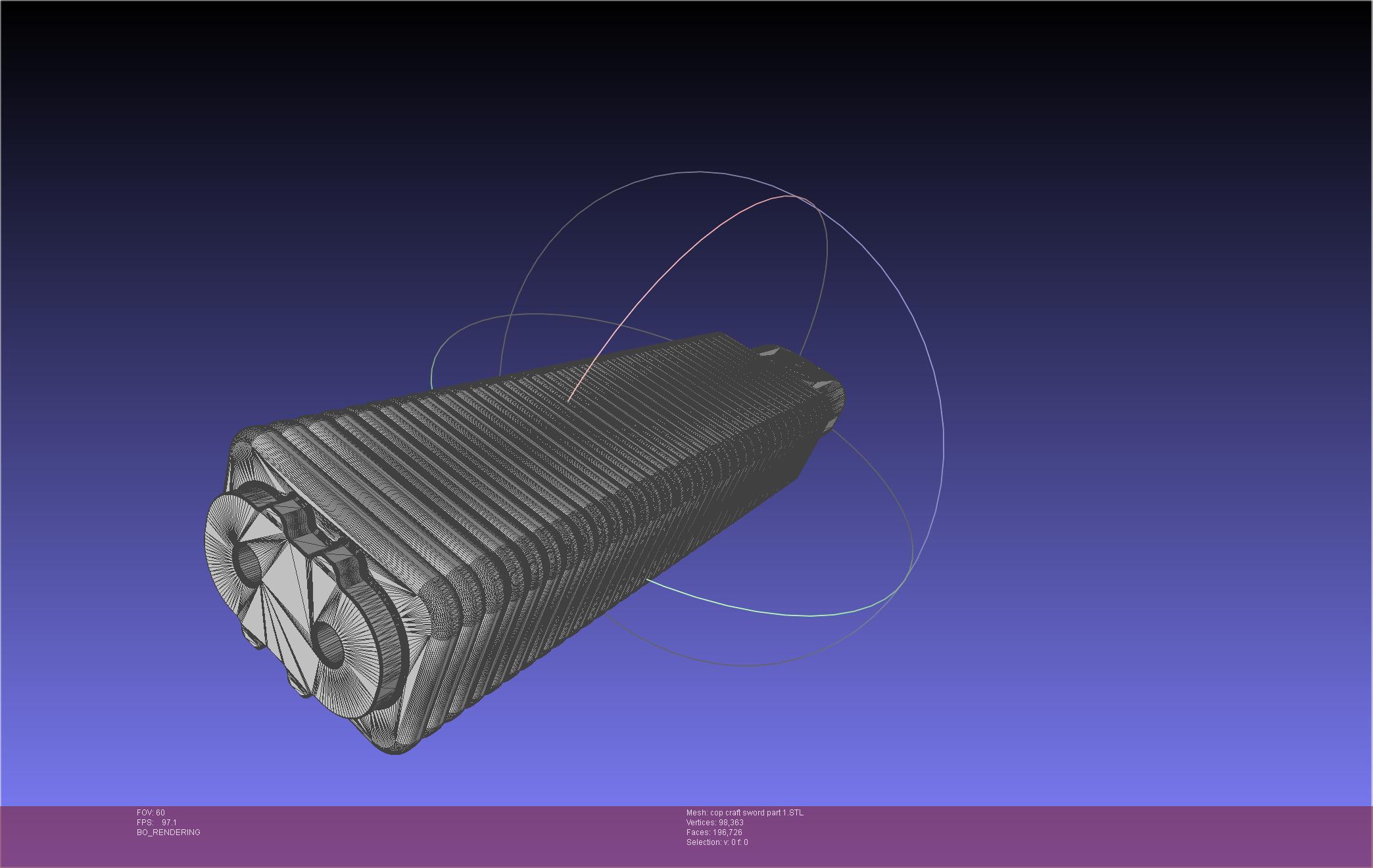 STL-Datei Cop Craft Sword Printable Montage 🗡️・3D-druckbare Vorlage zum ...