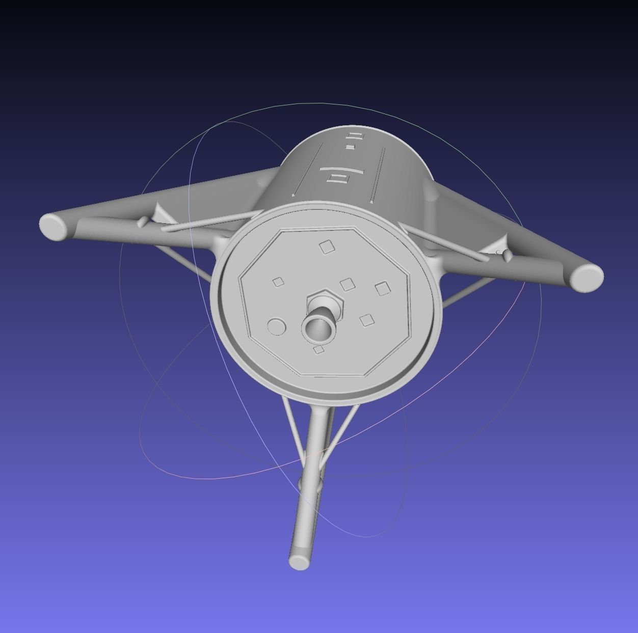 Archivo STL Miniatura de la tolva de pruebas Starhopper de Space X 🛰 ...