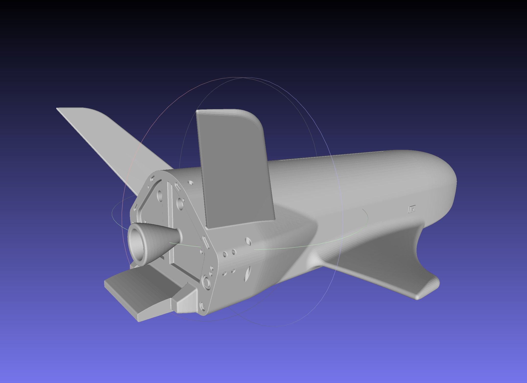 STL file Boeing X-37B OTV Experimental Spaceplane Miniature・3D ...