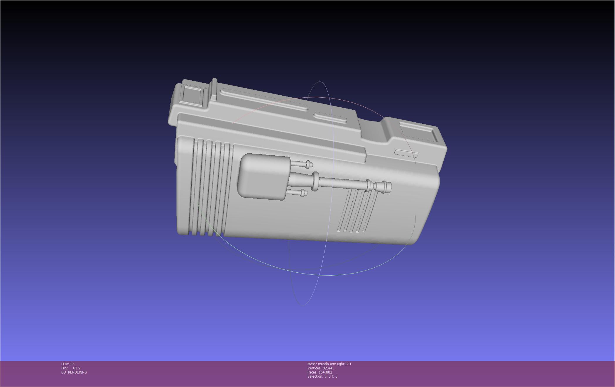 STL file Star Wars Mandalorian Beskar Armor Right Arm ⭐・Model to ...