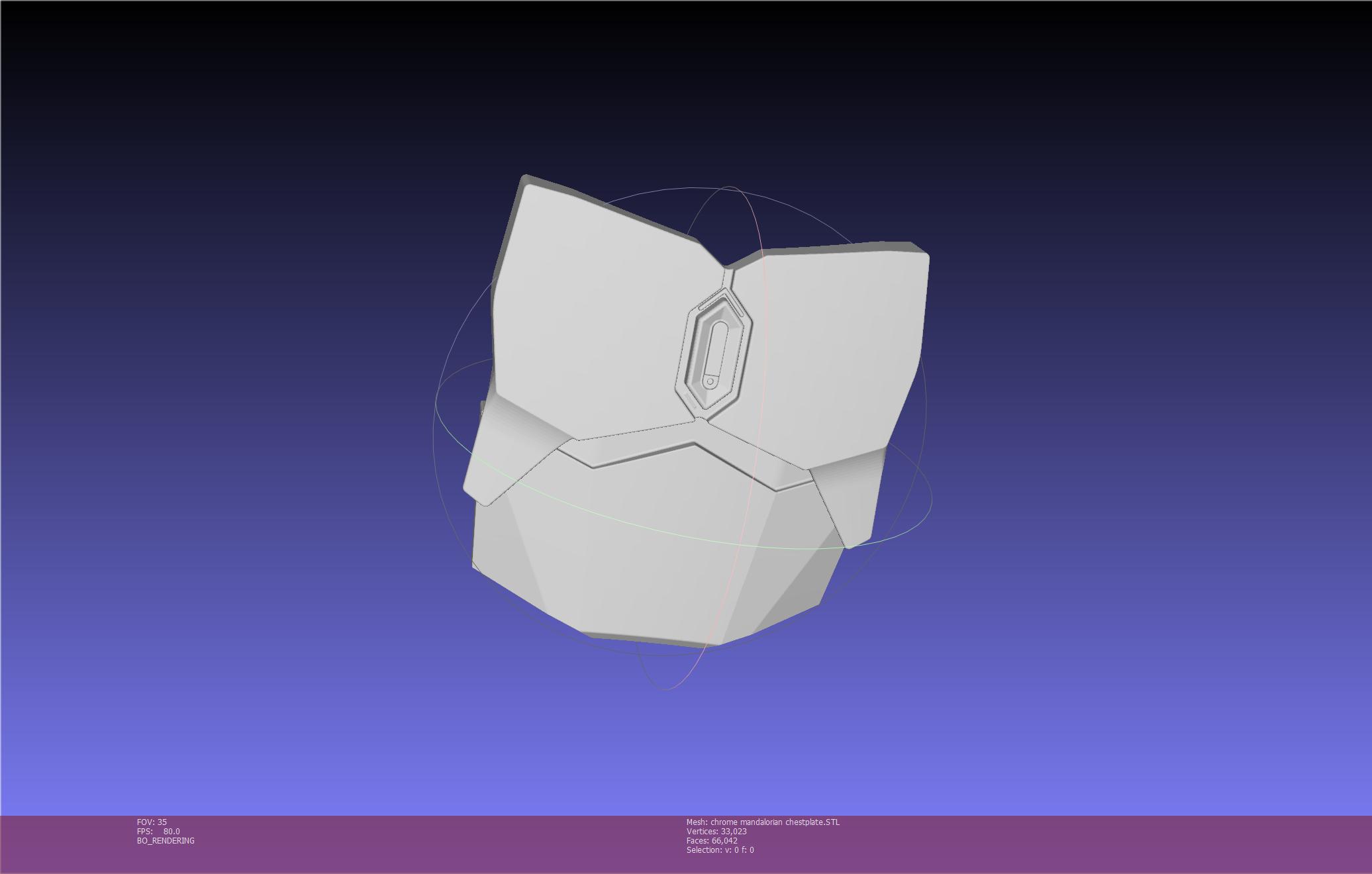 STL file Star Wars The Mandalorian Beskar Chestplate・Model to download ...