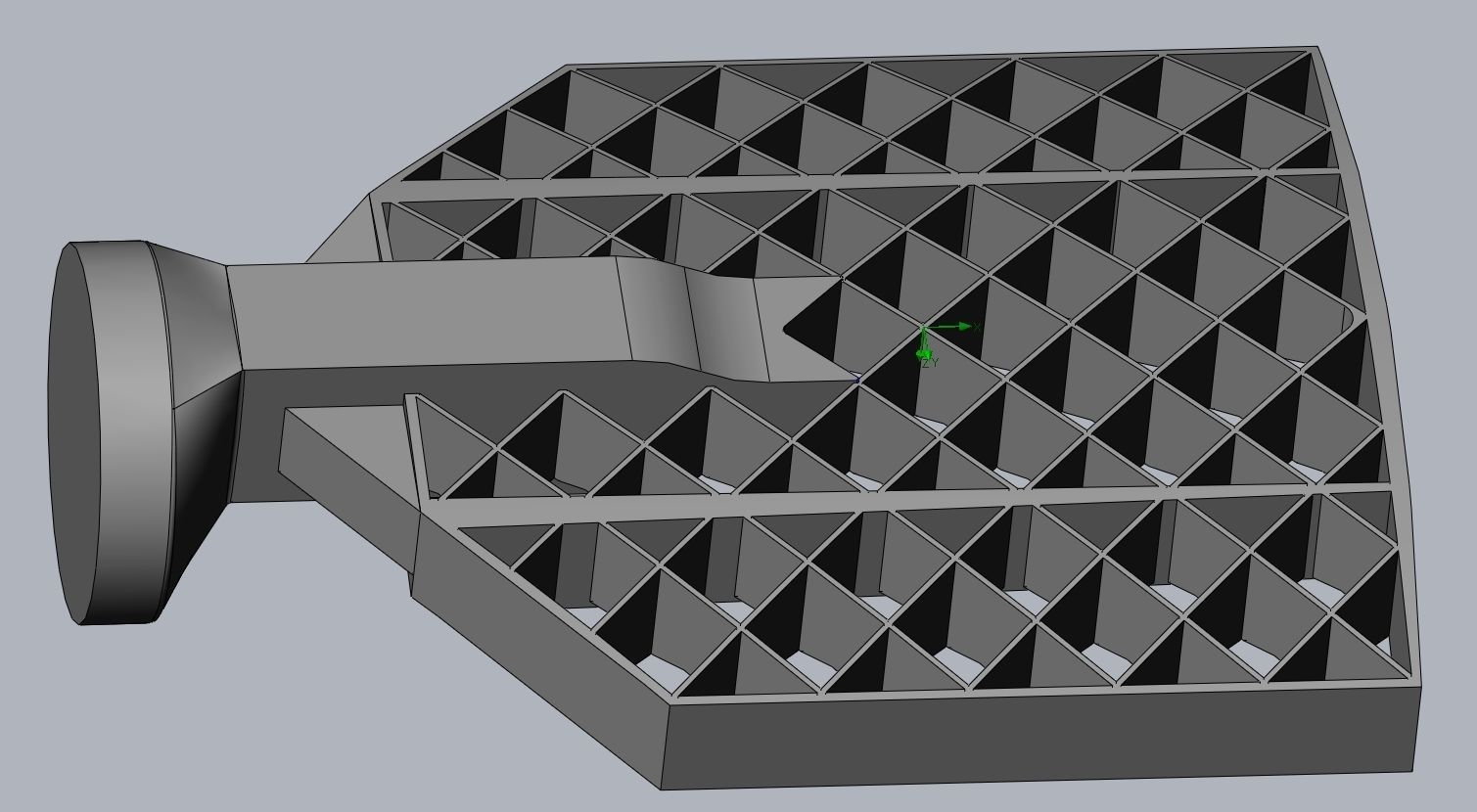 STL file Falcon 9 Gridfin Printable Model 🚀・3D printing model to ...