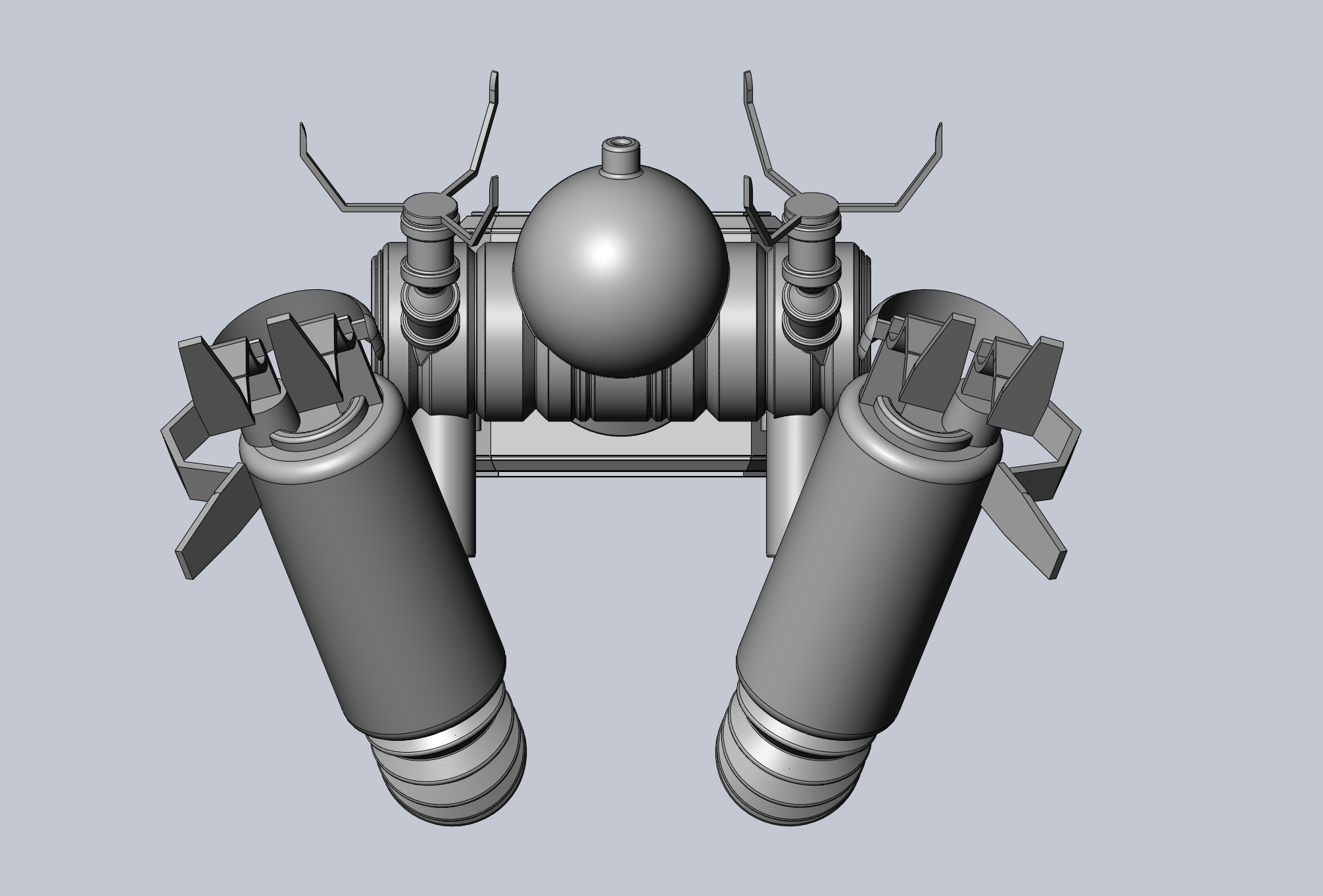 Fichier STL Modèle de base simplifié de NieR Automata Pod 042 🤖・Idée ...