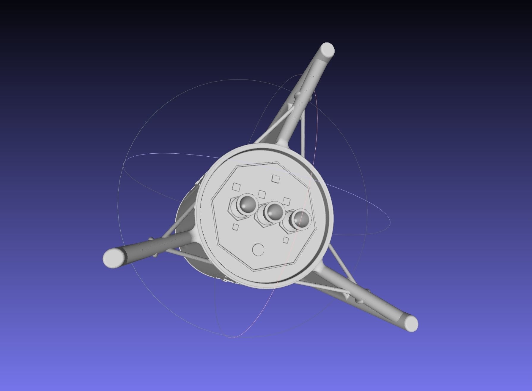 Archivo STL Miniatura de la tolva de pruebas Starhopper de Space X 🛰 ...