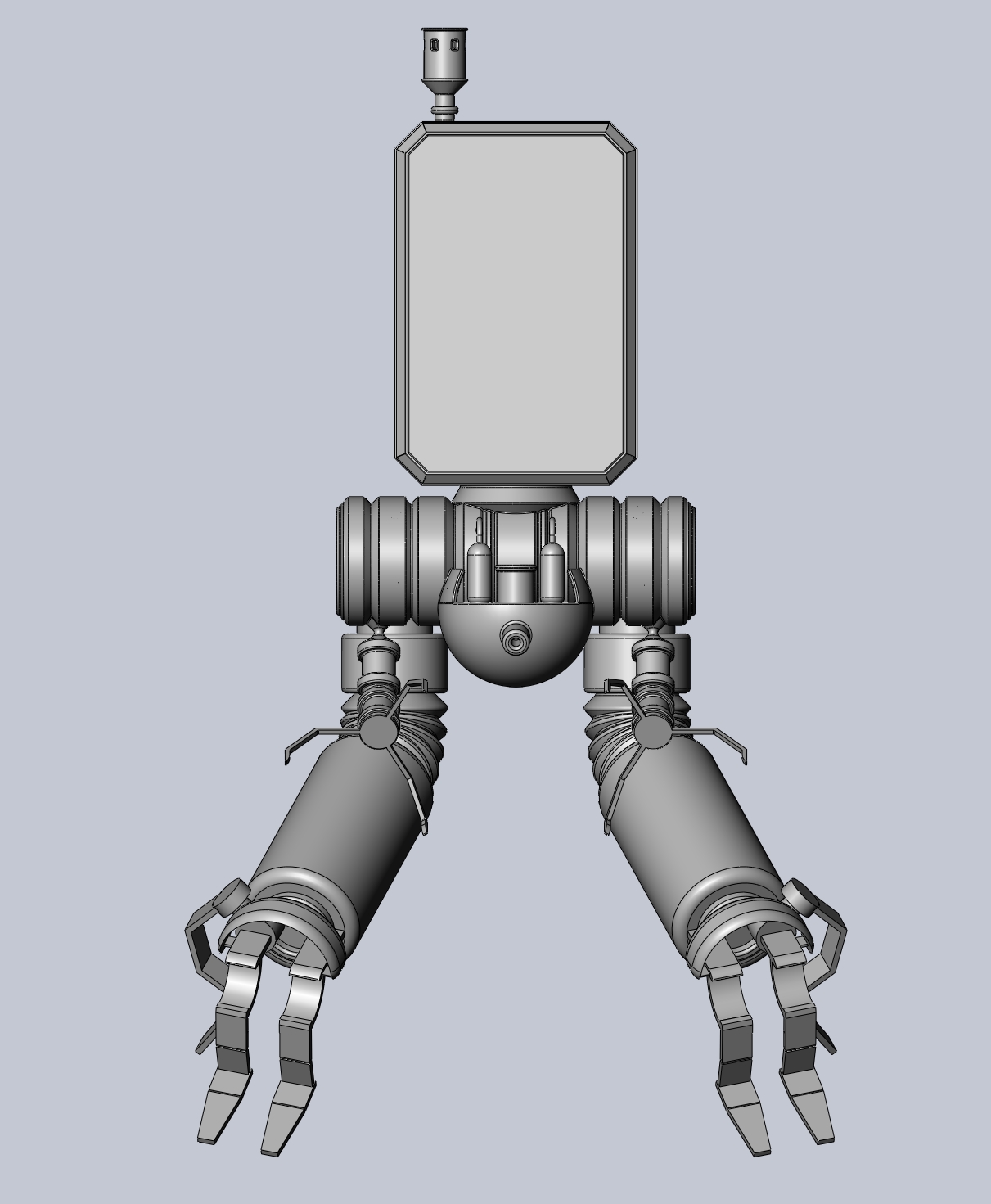 Fichier STL Modèle de base simplifié de NieR Automata Pod 042 🤖・Idée ...