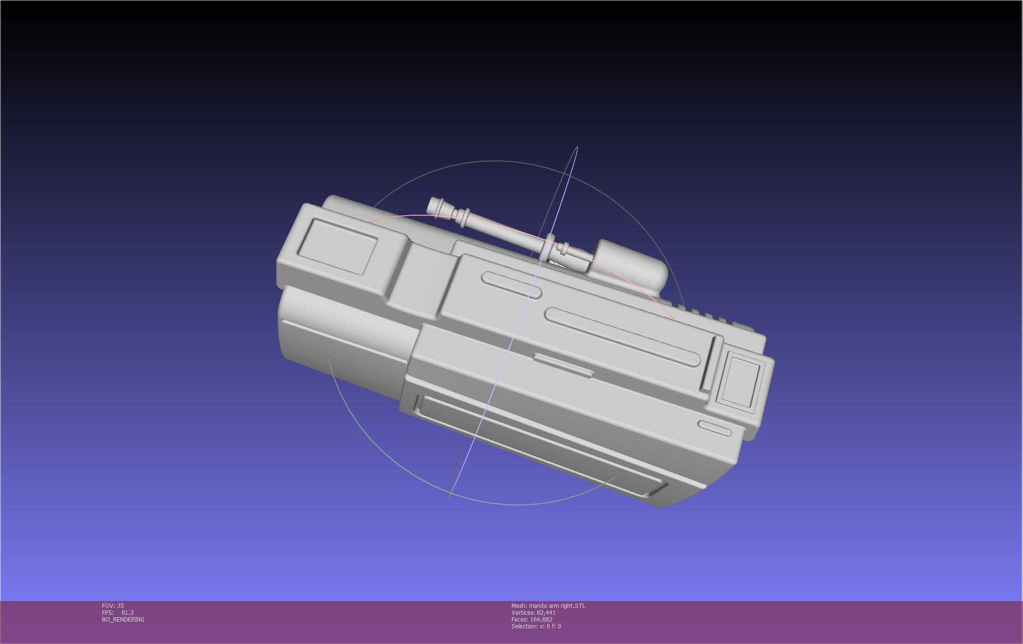 STL file Star Wars Mandalorian Beskar Armor Right Arm ⭐・Model to ...