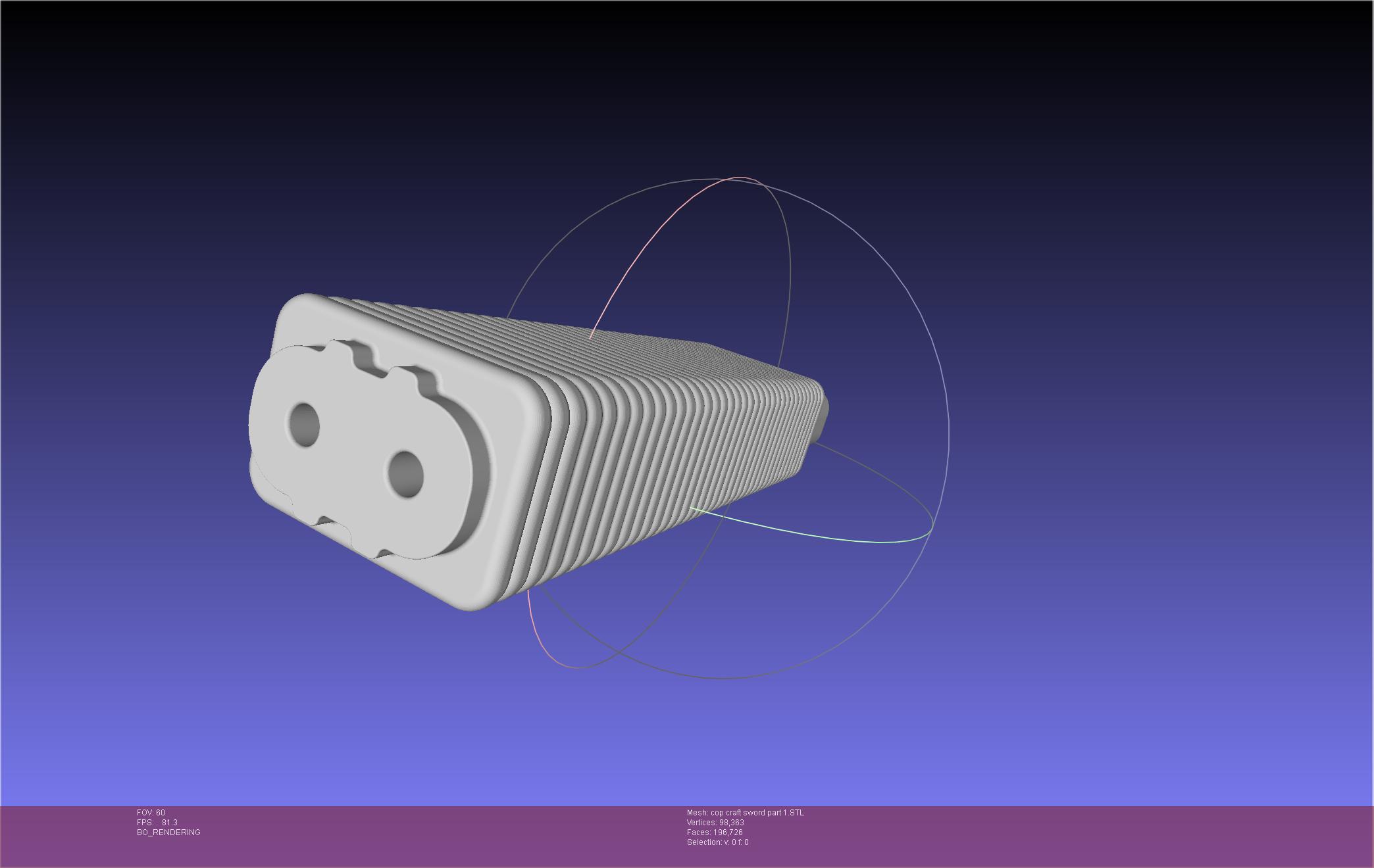 STL-Datei Cop Craft Sword Printable Montage 🗡️・3D-druckbare Vorlage zum ...