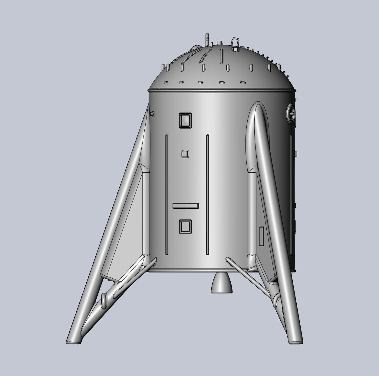 Archivo STL Miniatura de la tolva de pruebas Starhopper de Space X 🛰 ...