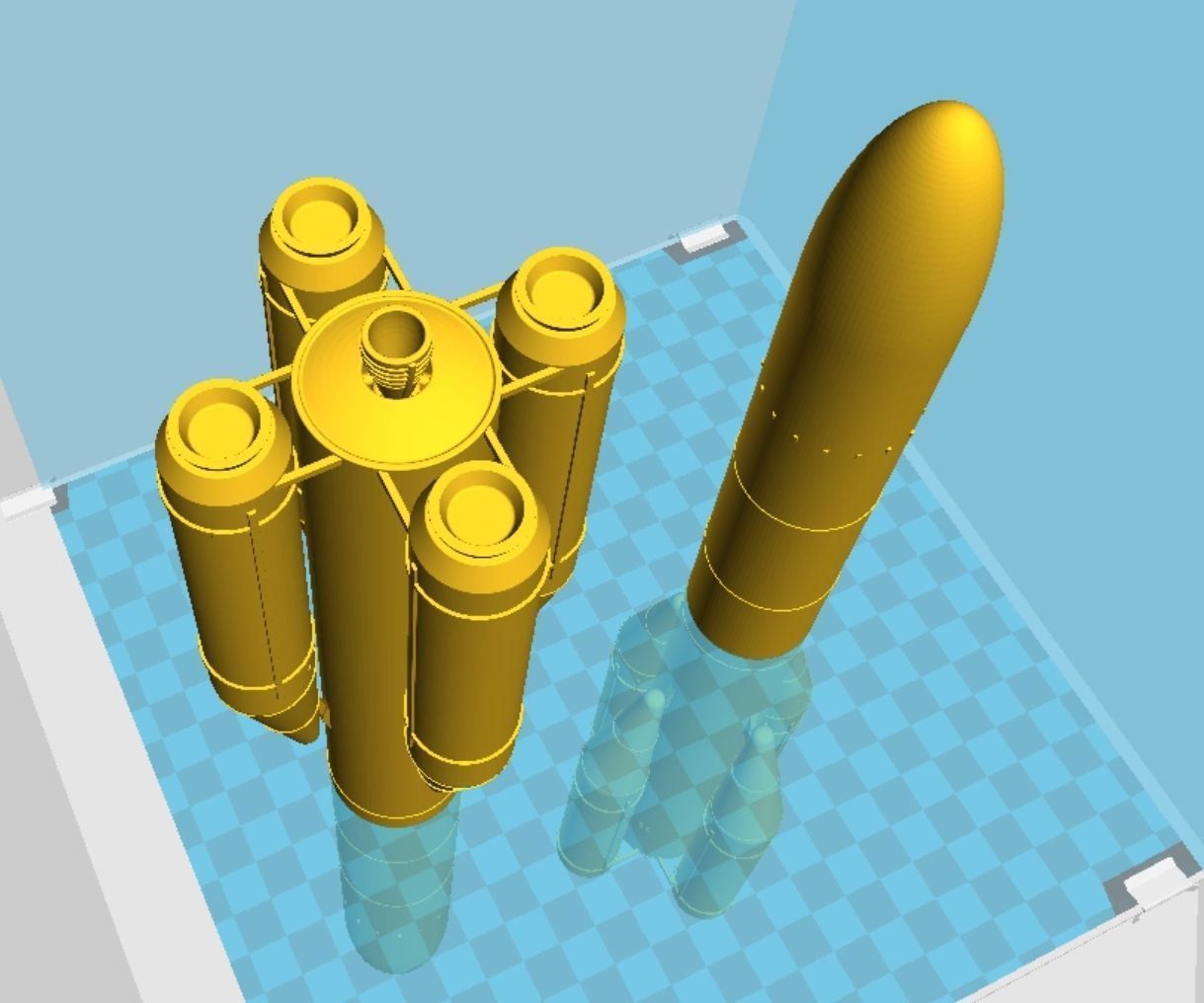 STL file Ariane 6 Rocket - Detail Printable Scale Model 🚀・3D print ...
