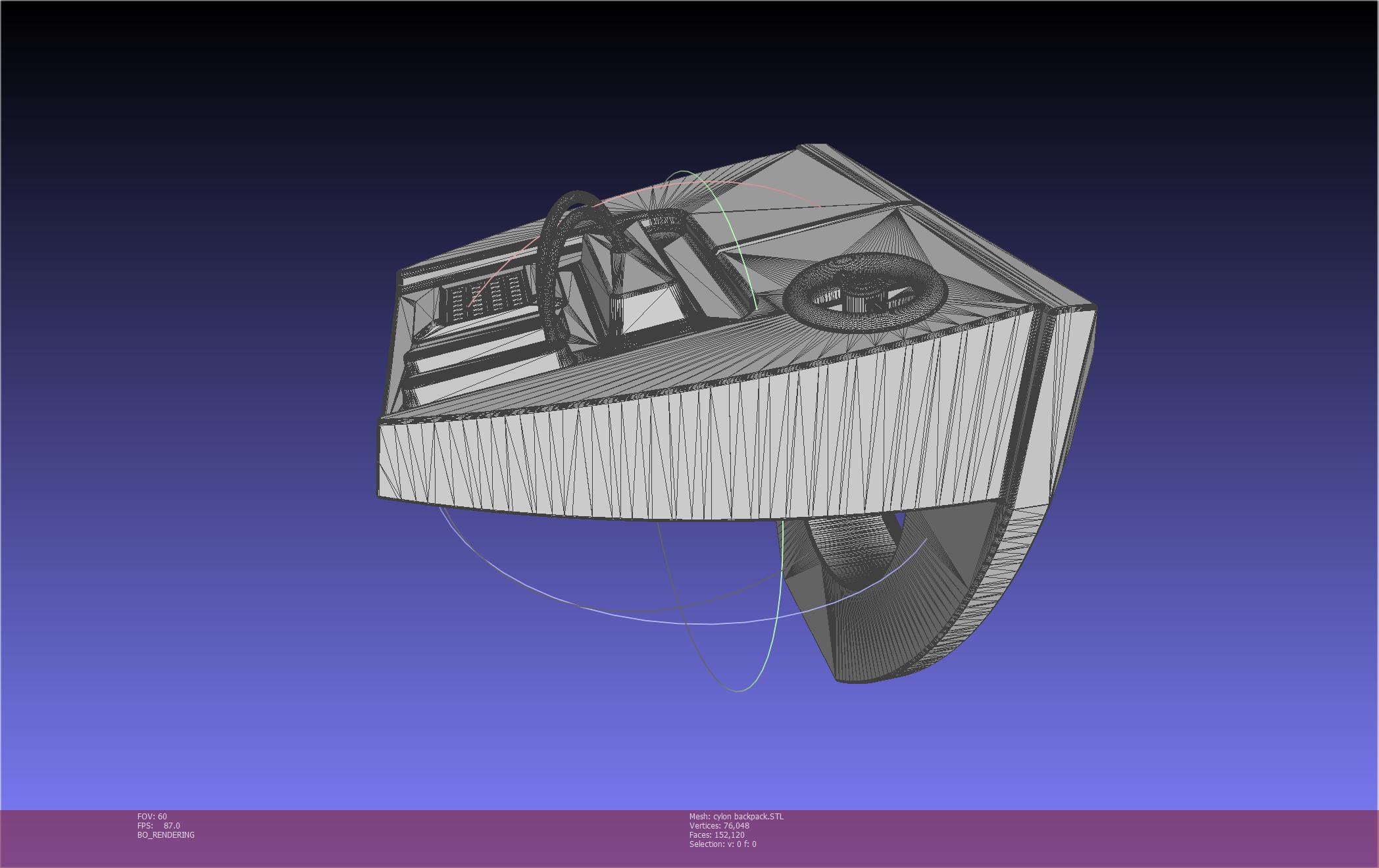 STL file Battlestar Galactica Cylon Costume Backpack 🎒・3D print model ...