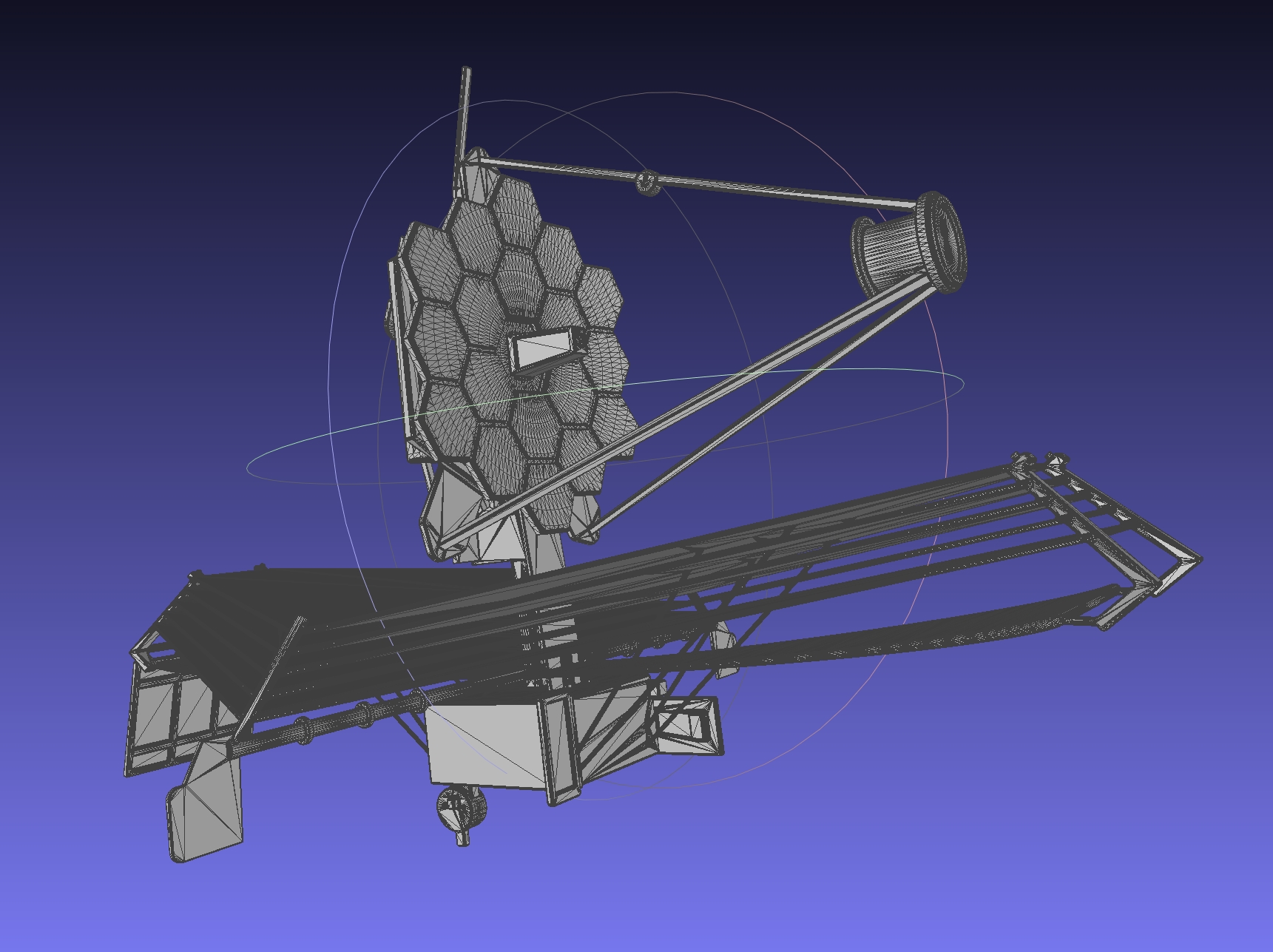 STL-Datei James Webb Weltraumteleskop JWST Grundmodell 💭・3D-druckbare ...