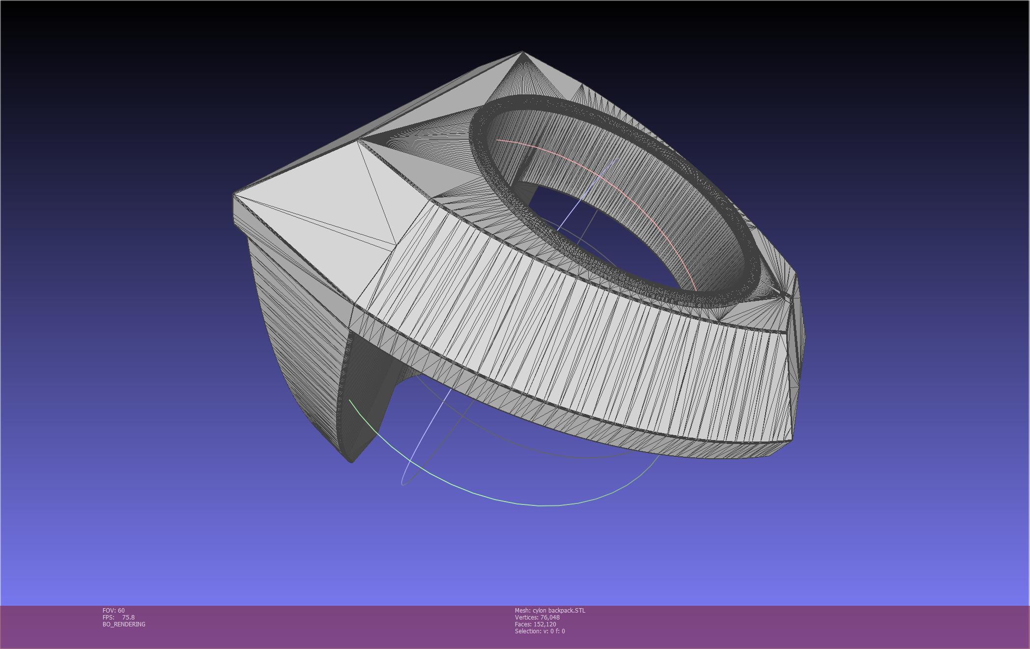 STL file Battlestar Galactica Cylon Costume Backpack 🎒・3D print model ...
