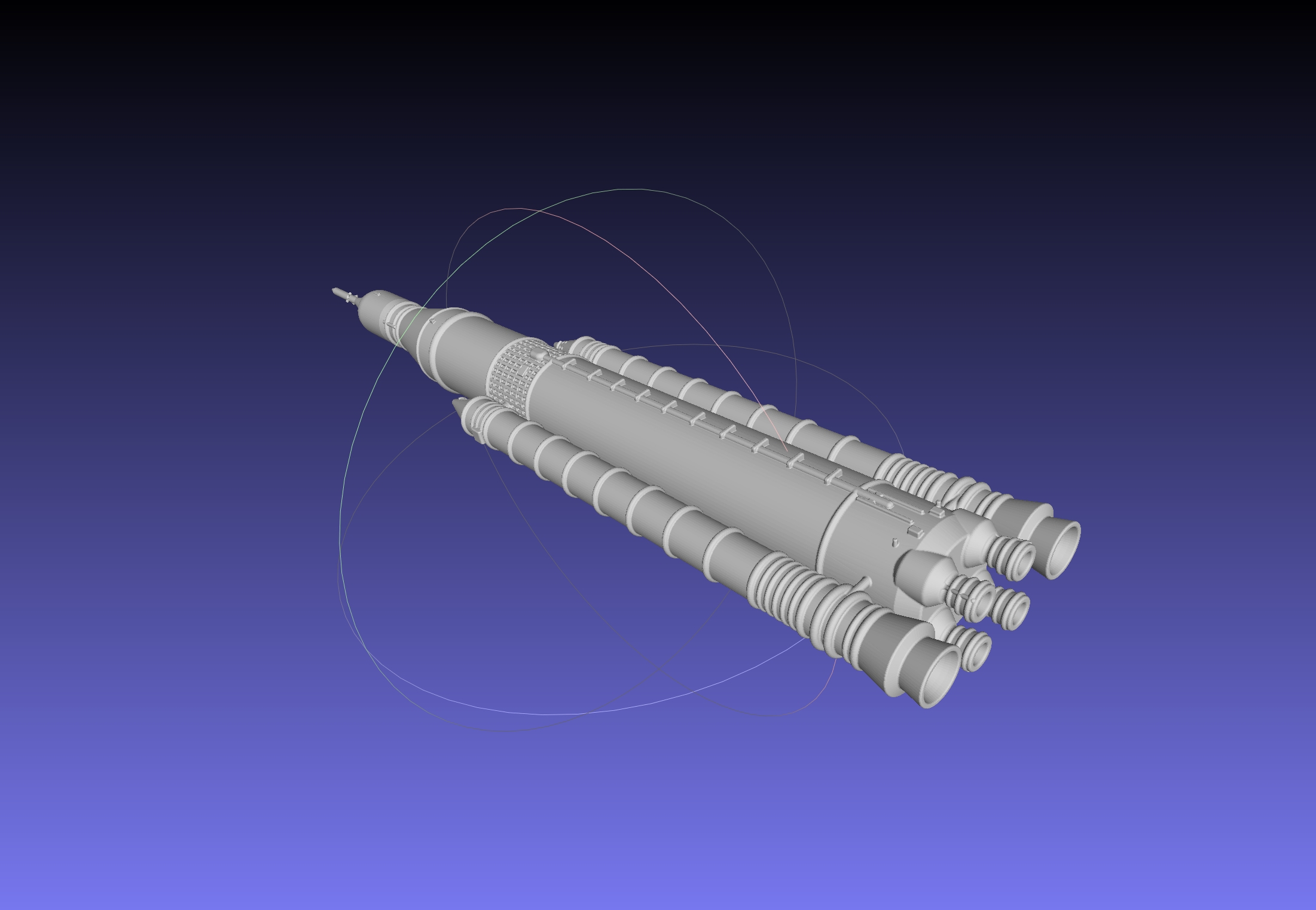 STL file NASA SLS Block 1 Printable Rocket Model 🚀・3D print object to ...