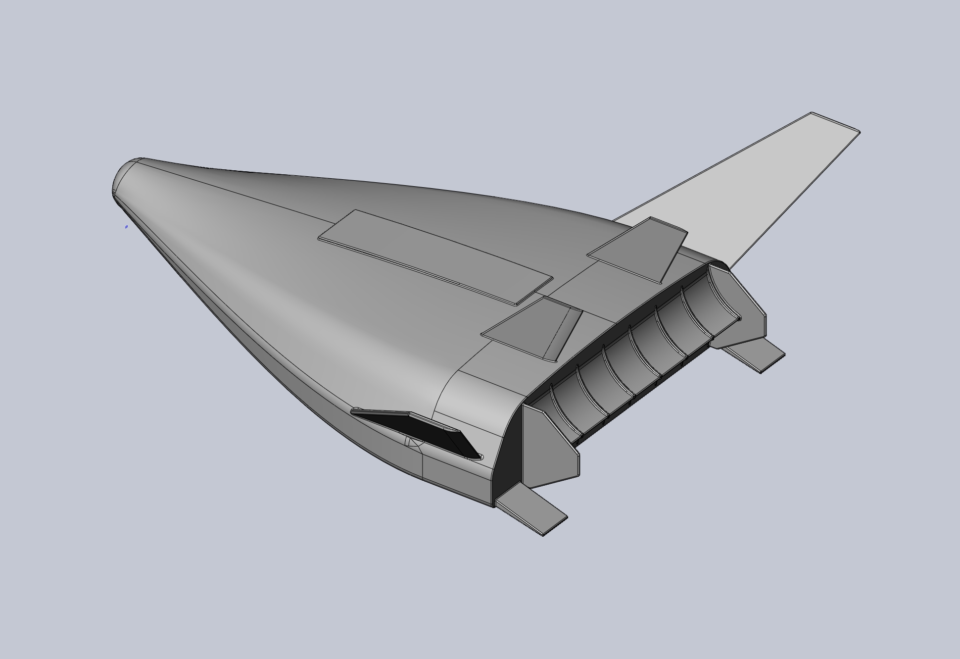 STL file Venture Star X-33 SSTO Concept Miniature ⭐・3D printer design ...