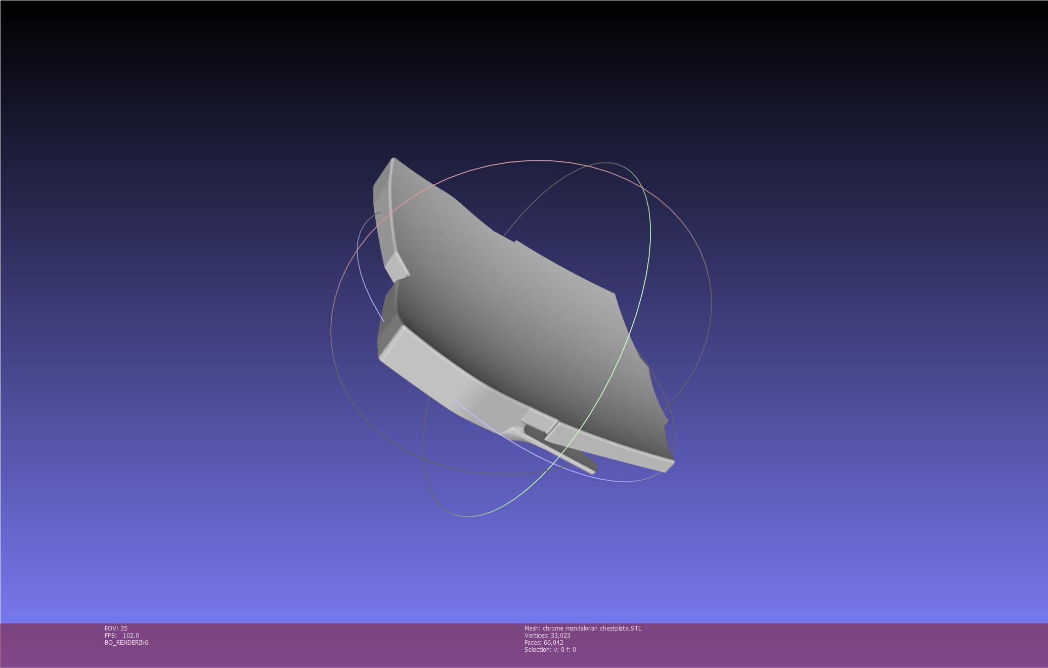 STL file Star Wars The Mandalorian Beskar Chestplate・Model to download ...