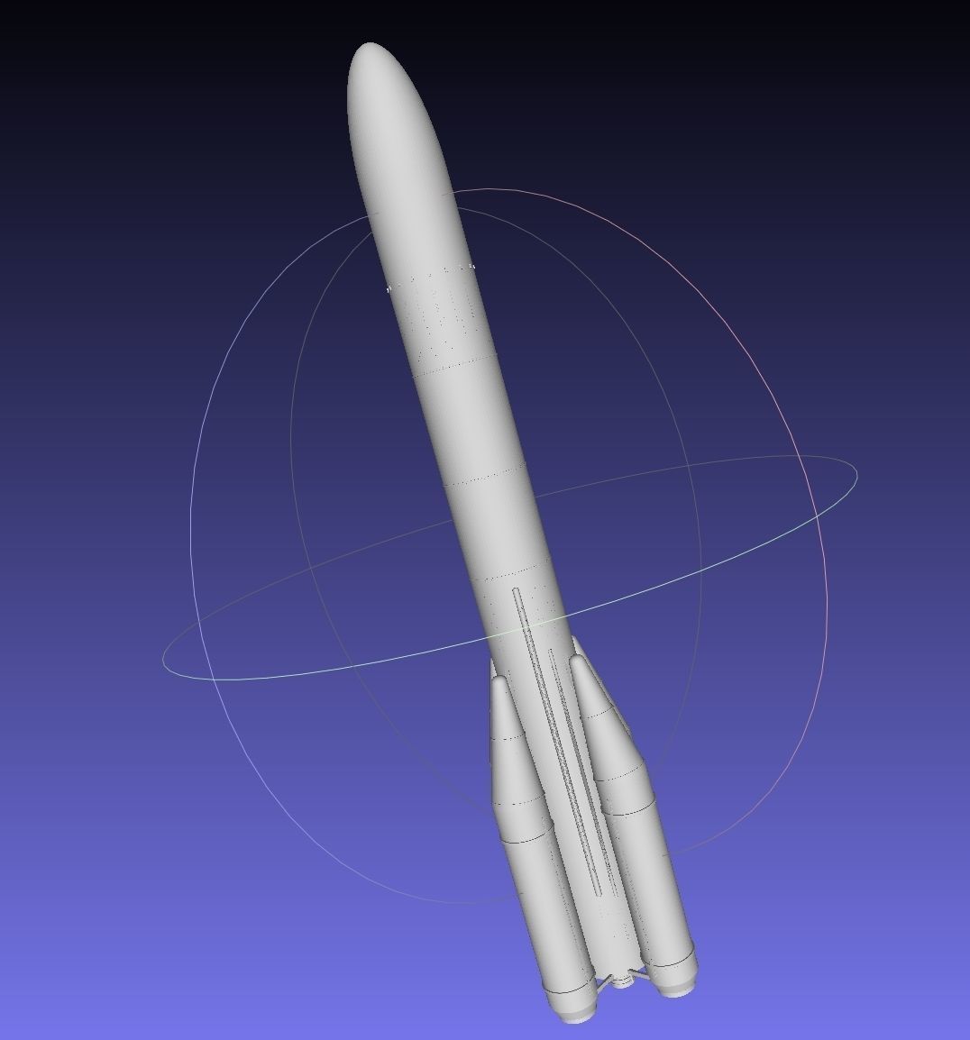STL file Ariane 6 Rocket - Detail Printable Scale Model 🚀・3D print ...