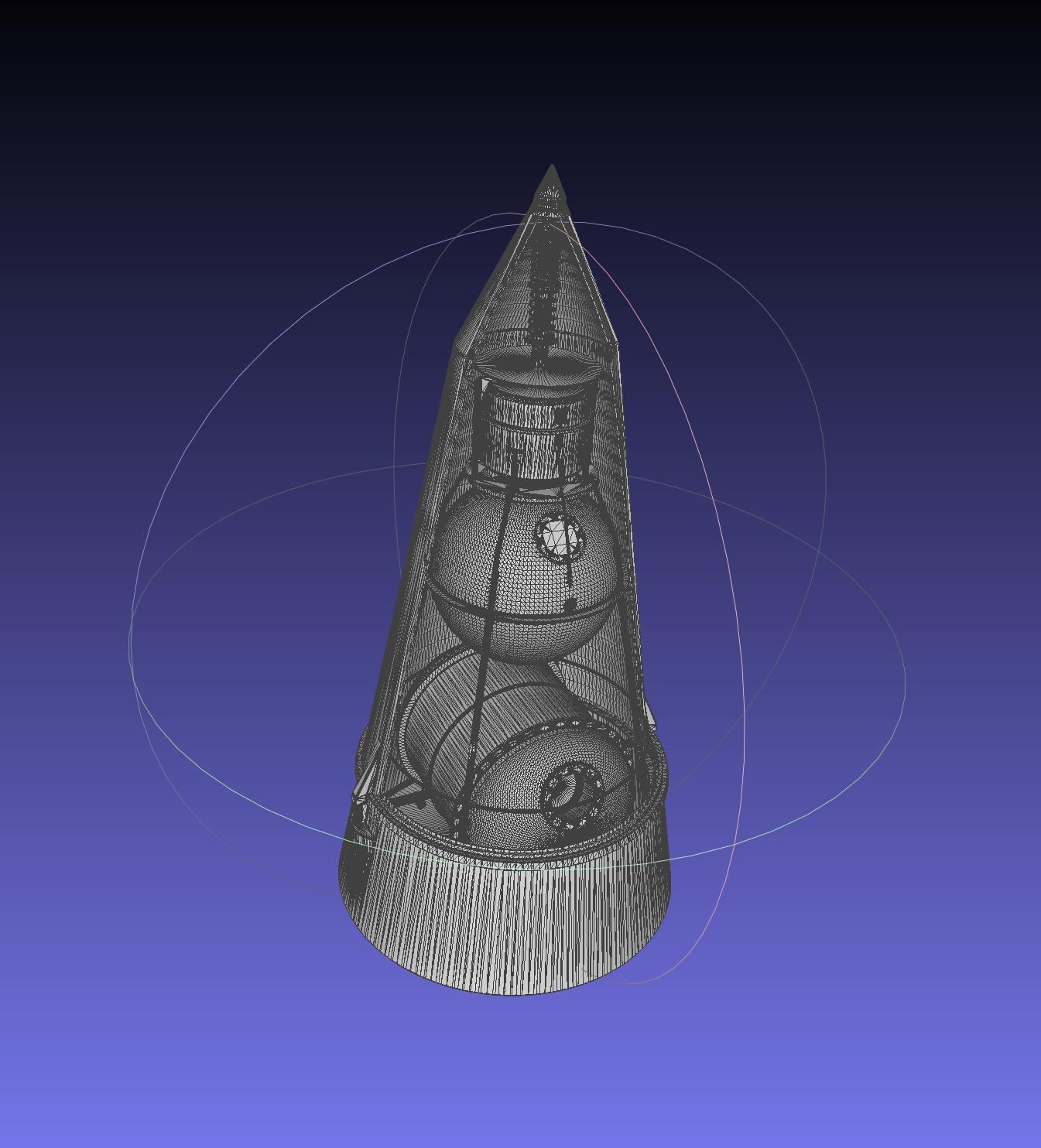 STL file Sputnik 2 Laika Capsule Cutaway And Assembly Printable Model 🛰 ...