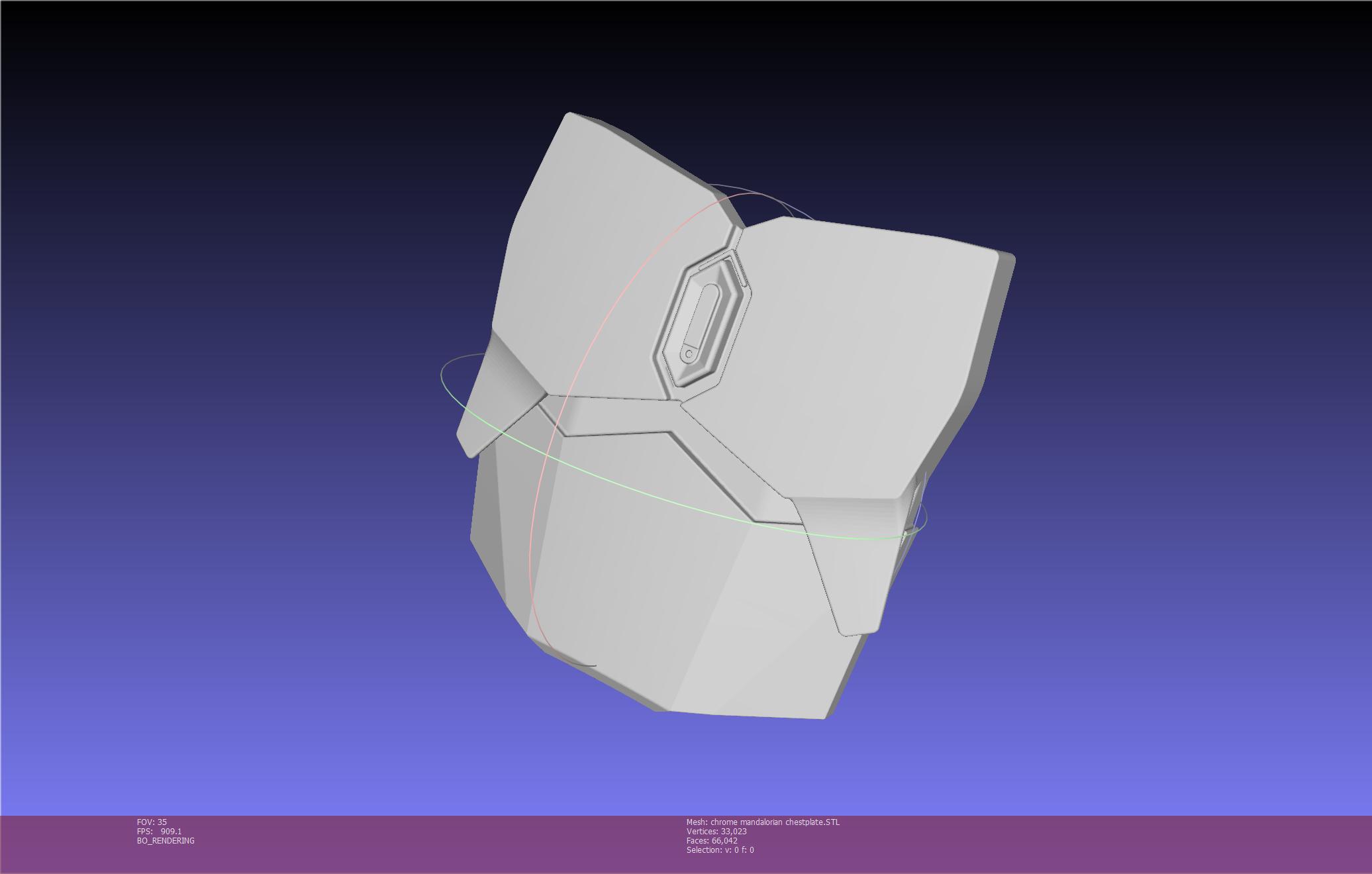 Файл STL Star Wars The Mandalorian Beskar Chestplate・Модель для ...