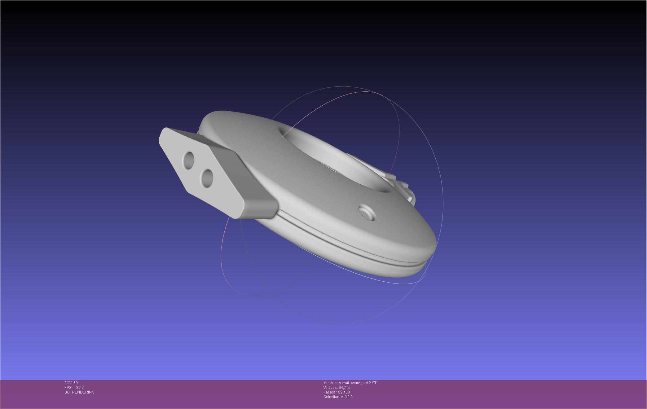 STL-Datei Cop Craft Sword Printable Montage 🗡️・3D-druckbare Vorlage zum ...