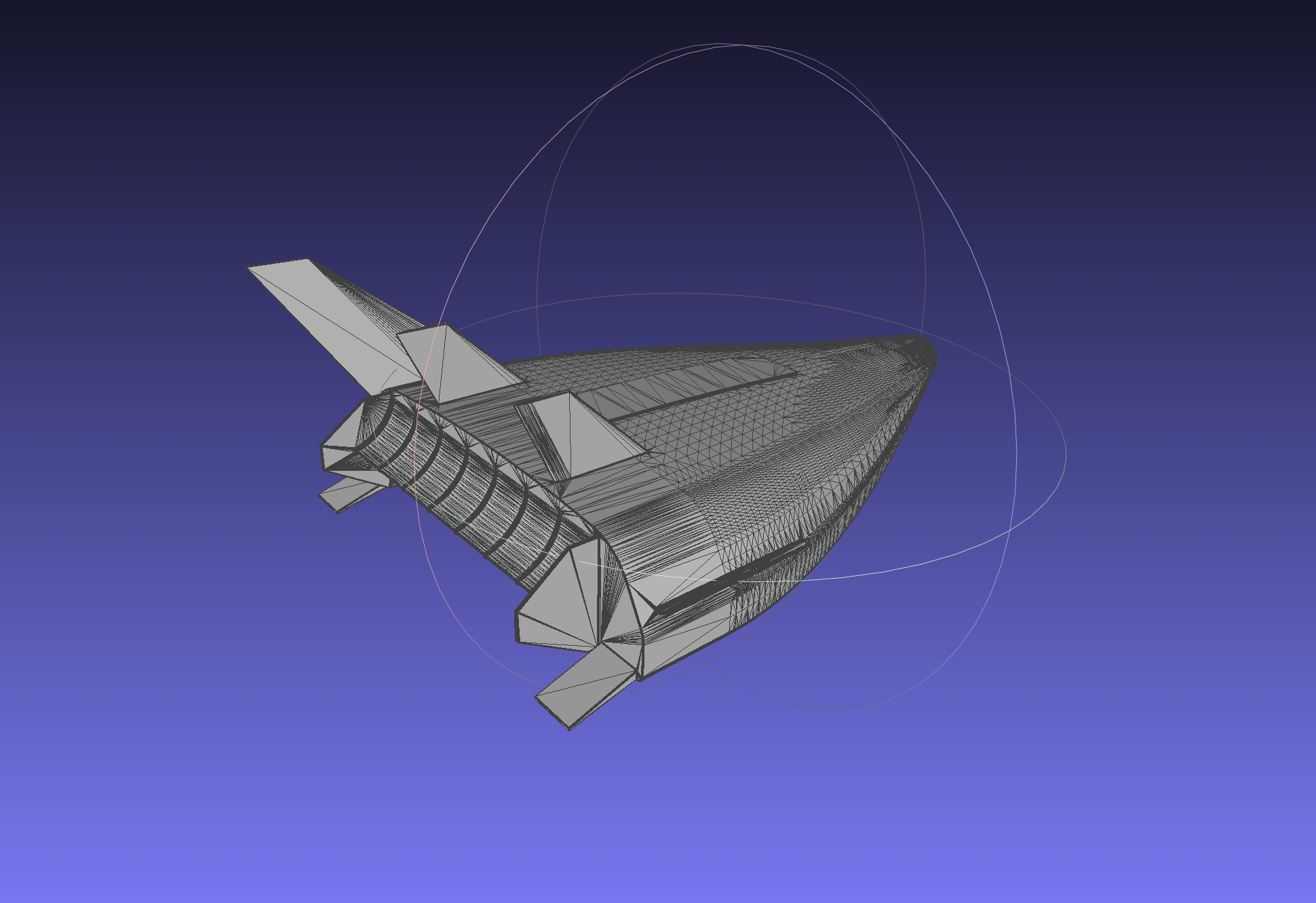 STL file Venture Star X-33 SSTO Concept Miniature ⭐・3D printer design ...