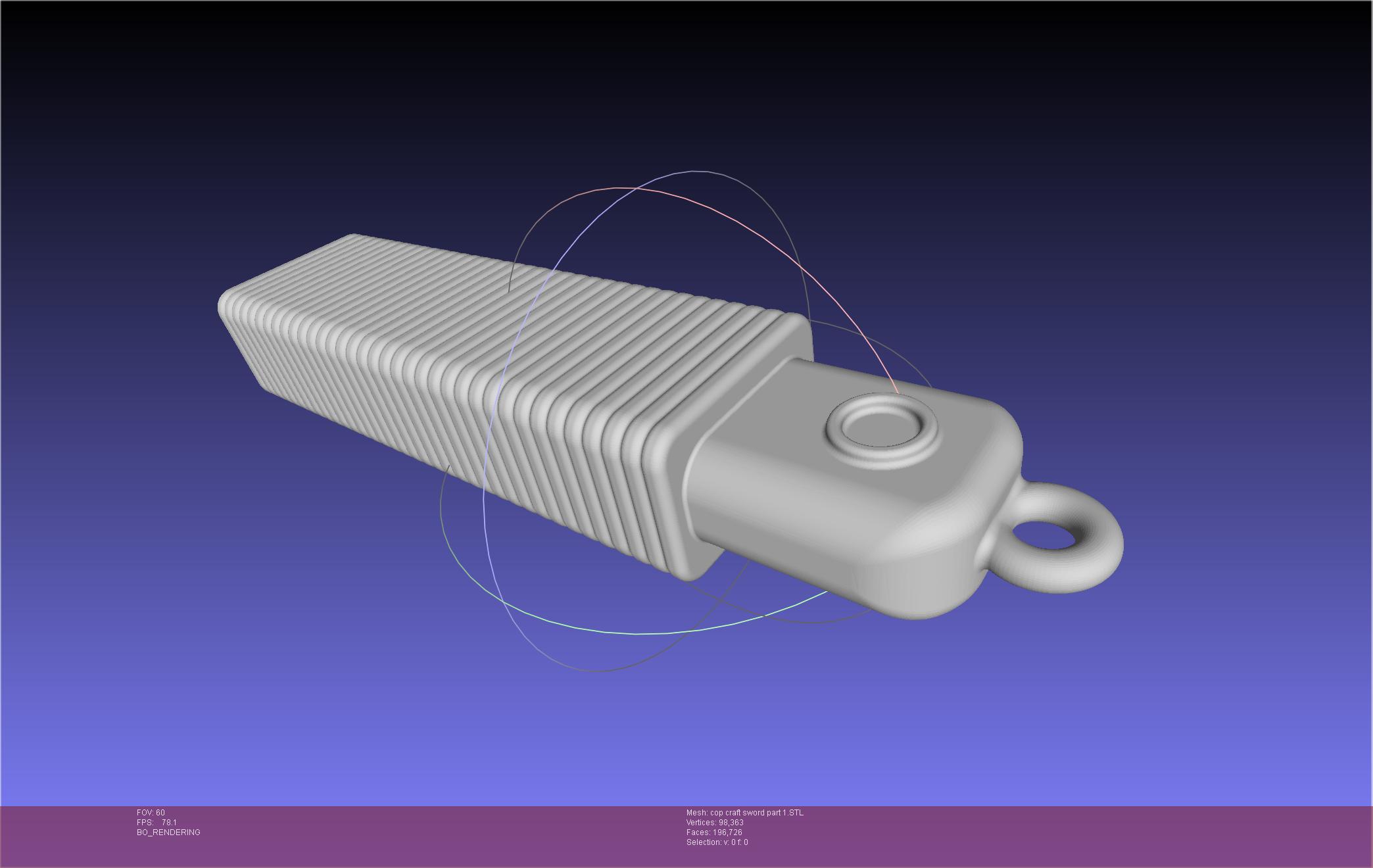 STL-Datei Cop Craft Sword Printable Montage 🗡️・3D-druckbare Vorlage zum ...