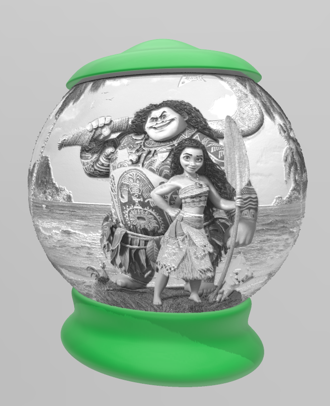 STL file Disney Sphere litho pack 🔦・3D printable model to download・Cults