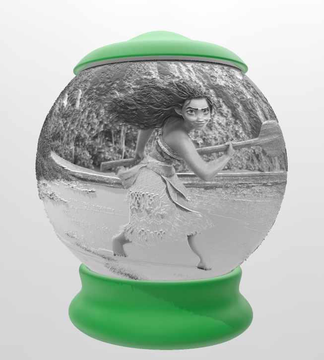 STL file Disney Sphere litho pack 🔦・3D printable model to download・Cults