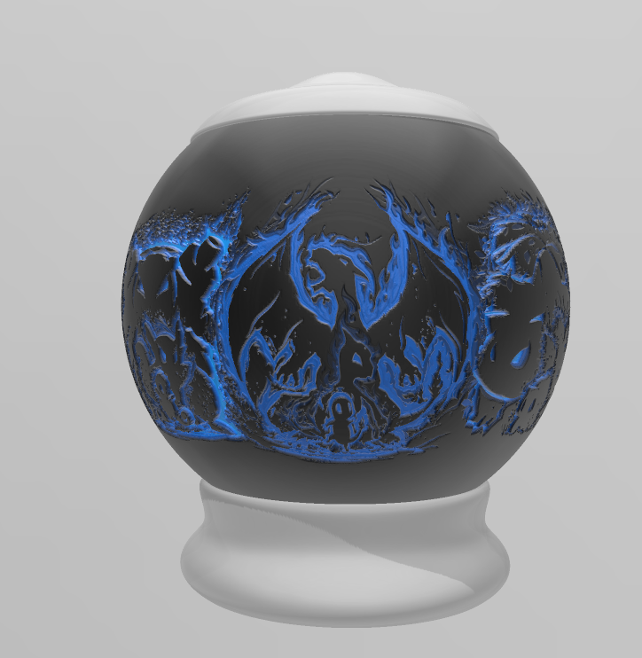 STL file Pokemon litho lamp・3D printer model to download・Cults