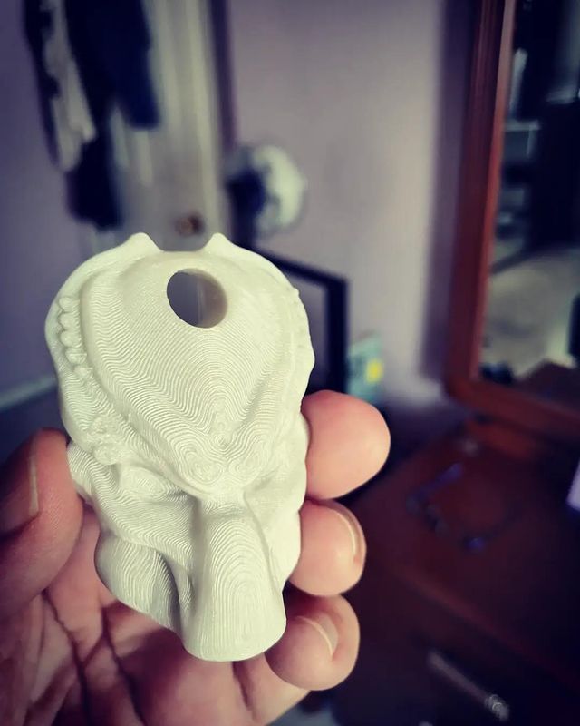 Free OBJ file PREDATOR KEYCHAIN 🗝️・3D printing idea to download・Cults