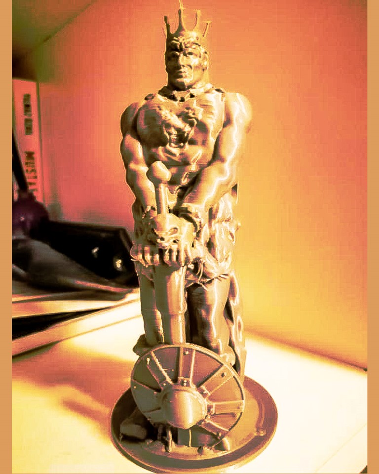 Free STL file king conan 🤴・3D printing template to download・Cults