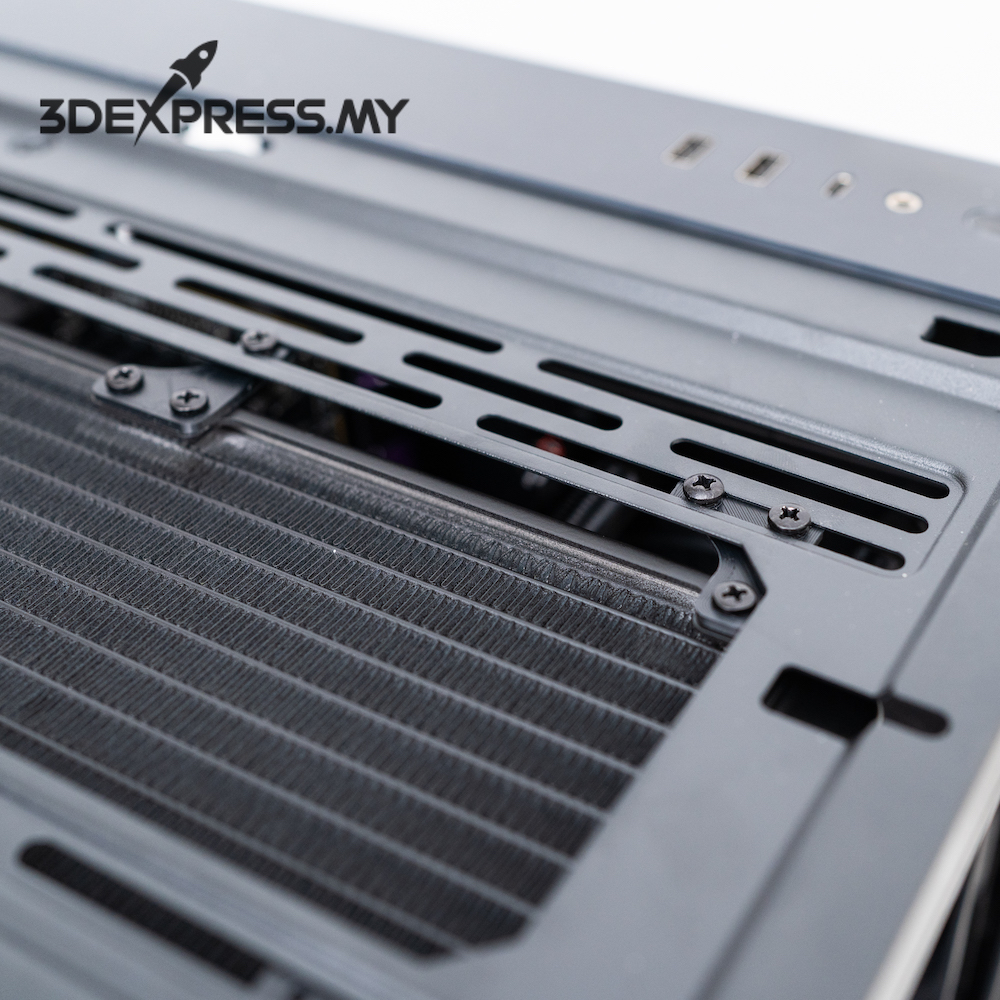 STL file Offset Bracket for AIO/Radiator Top Mounting For Lian Li O11D ...