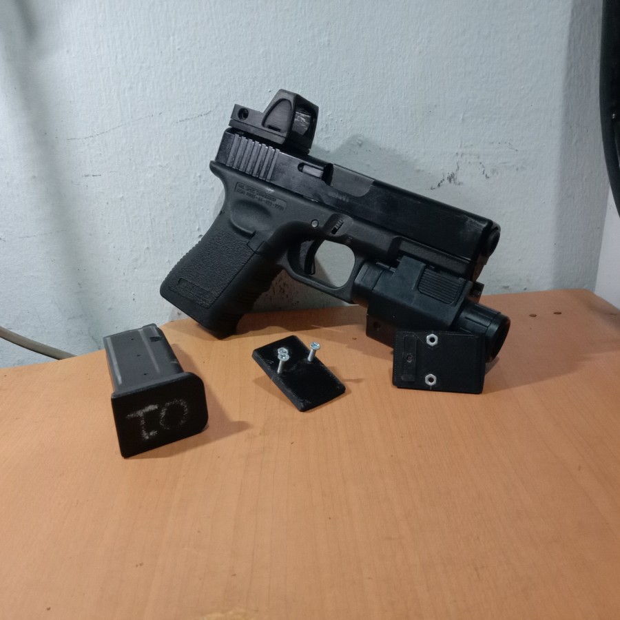 STL file Airsoft KSC RMR Mounting・3D printable design to download・Cults