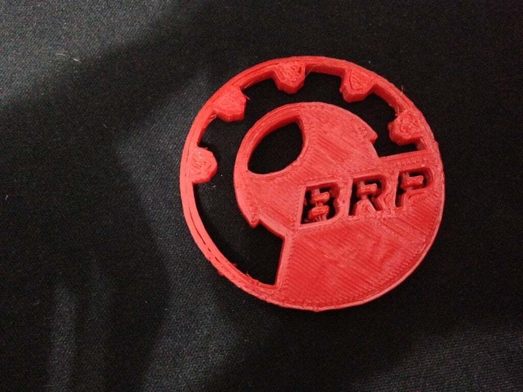 Бесплатный STL файл BRP Logo・Дизайн для загрузки и 3D-печати・Cults
