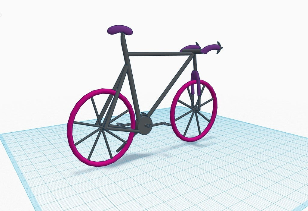 Free STL file Bicycle- FIXED・3D printing template to download・Cults