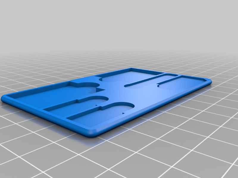 Free STL file Creditcard Micro/SD/Sim holder・3D printer model to ...