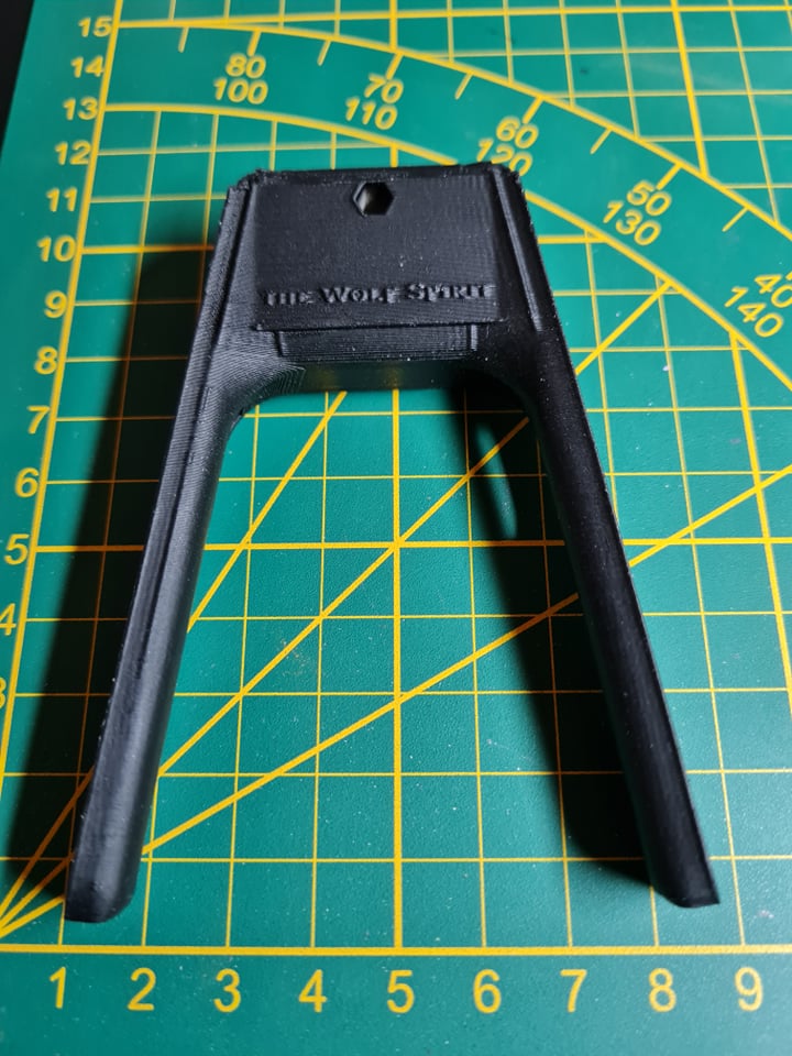 Free STL file Joy_con_holder_wolf・3D printing idea to download・Cults