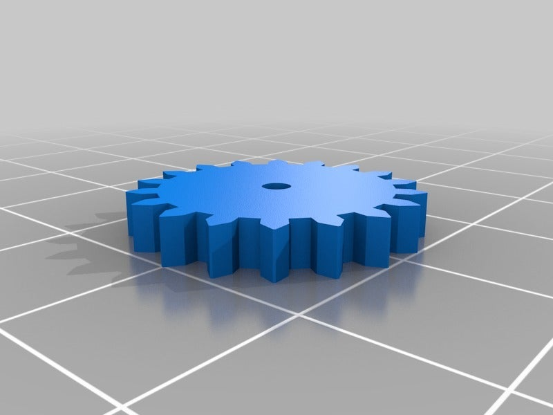 Free STL file Custom Gear 18・3D print object to download・Cults